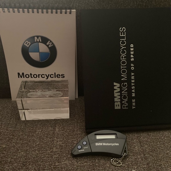 Other | Bmw Racing Motorcycles Collectors Set Very Cool See Through ...
